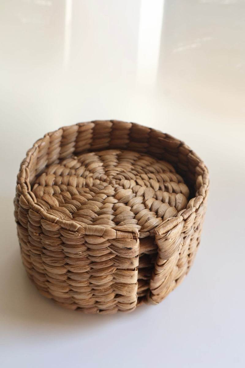WATER HYACINTH COASTER SET – Runway Nagaland