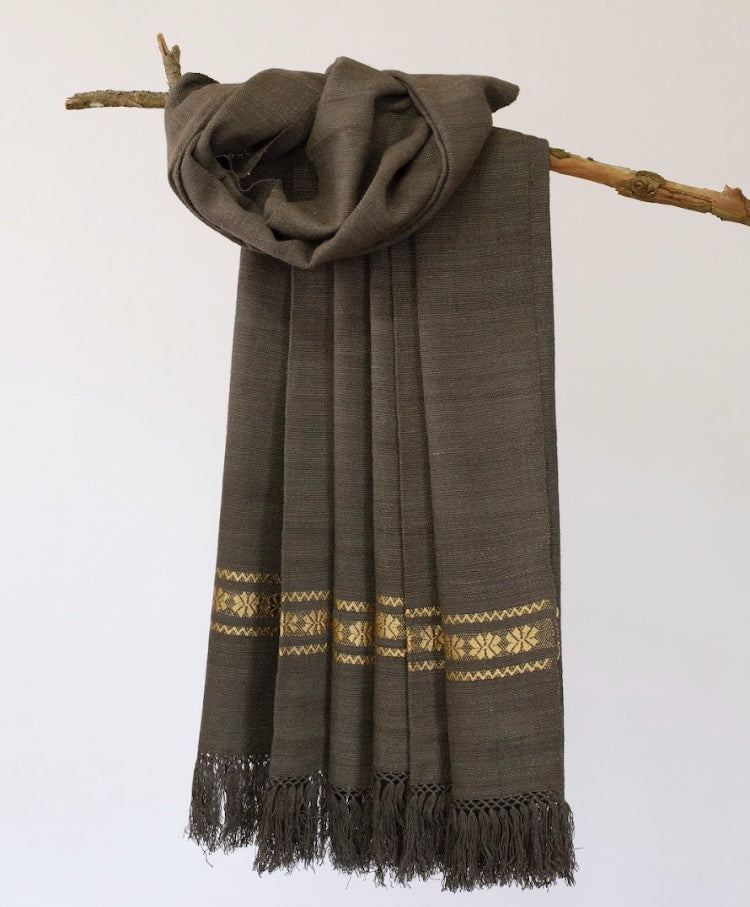 ERI SILK MOTIF SHAWL – Runway Nagaland